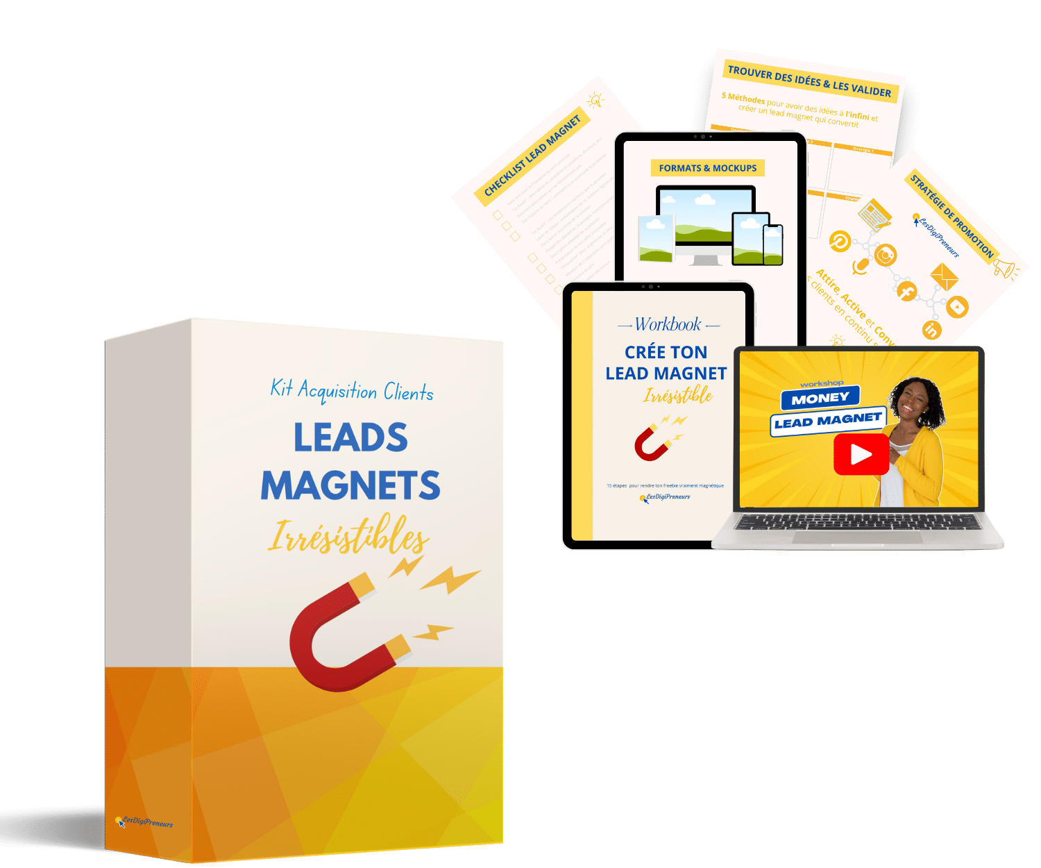 15 idées de leads magnets irrésistibles - LesDigiPreneurs | Systématise ...